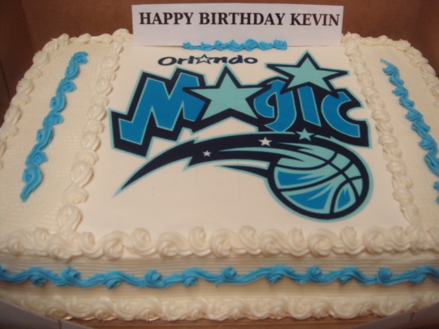 Orlando Magic Cake - CakeCentral.com