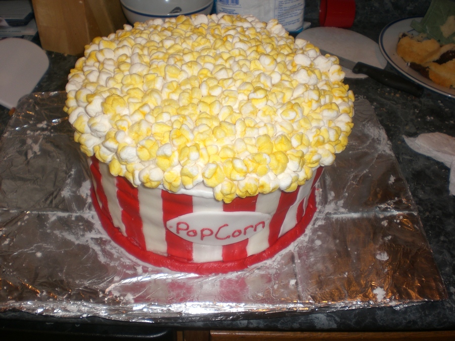 Popcorn Cake - CakeCentral.com