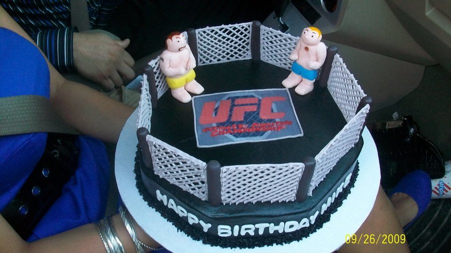 Cage Fighting - CakeCentral.com