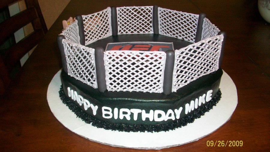 Cage Fighting - CakeCentral.com
