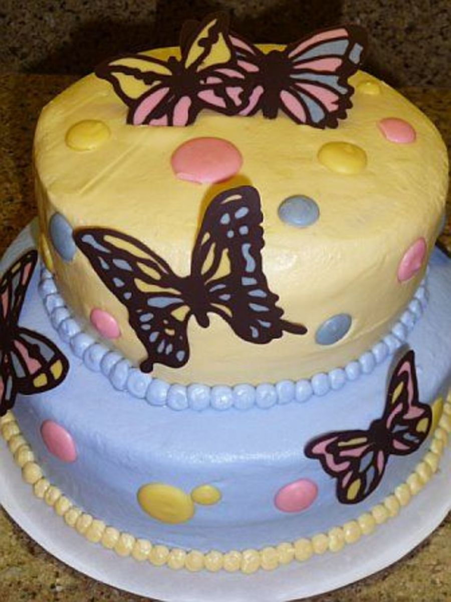 Butterfly Cake - CakeCentral.com