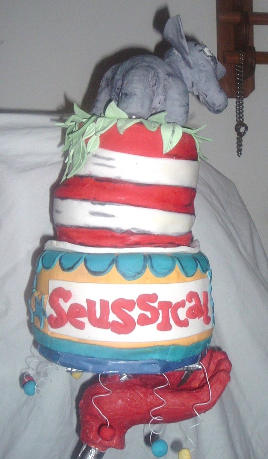 Dr Seuss Cast Party Cake - CakeCentral.com