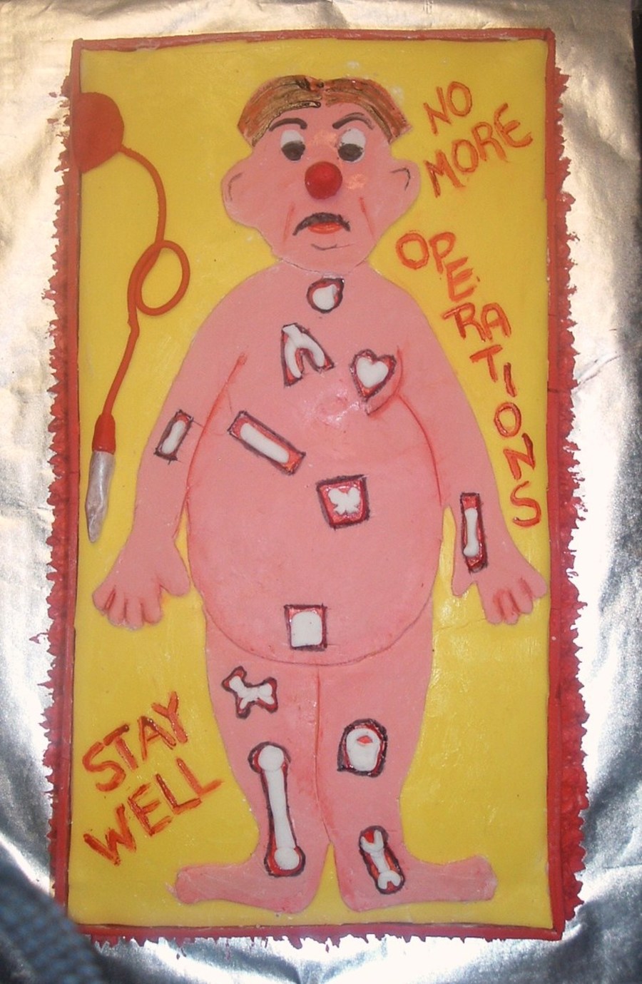 Operation Game Get Well Cake - CakeCentral.com
