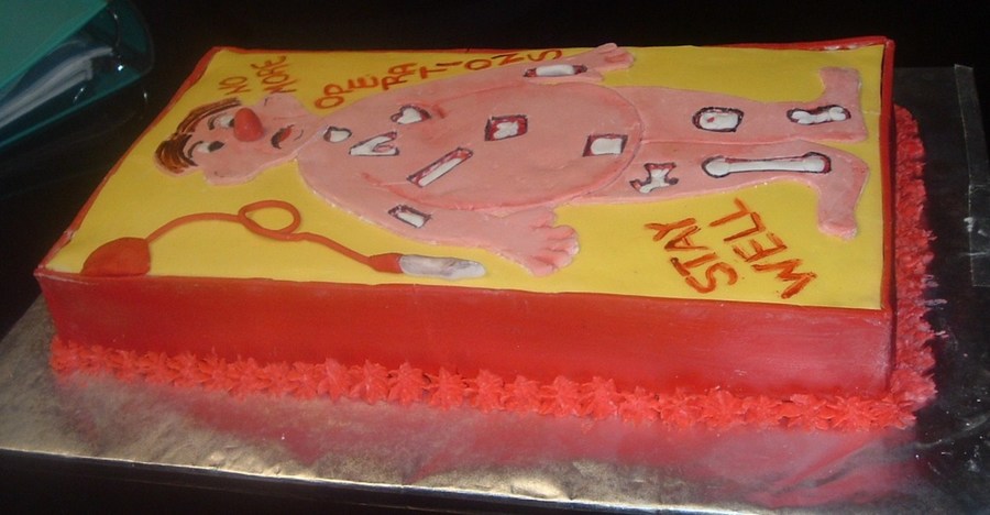 Operation Game Get Well Cake - CakeCentral.com