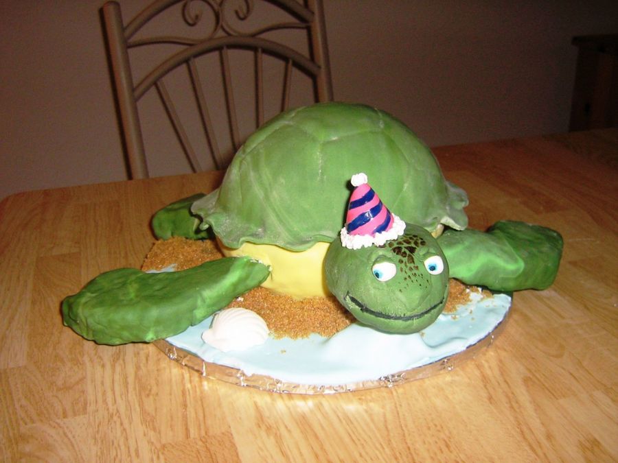 Crush The Sea Turtle - CakeCentral.com