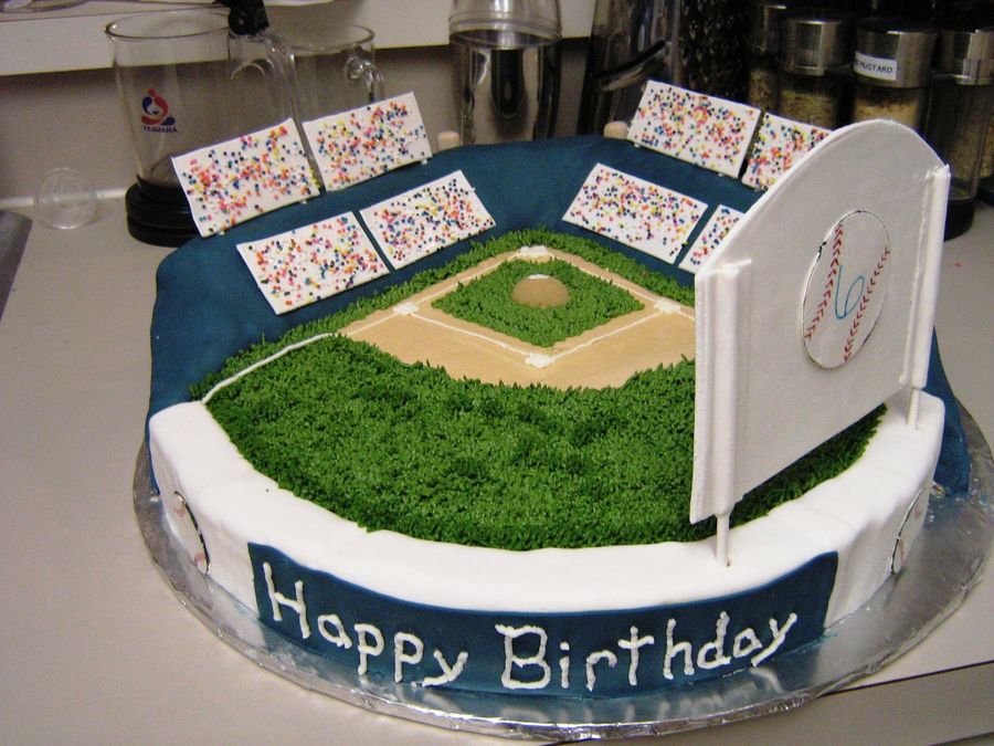 Baseball Stadium - CakeCentral.com