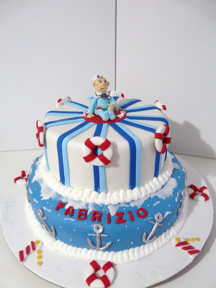 Sailor Nautical Baby Shower Theme - CakeCentral.com