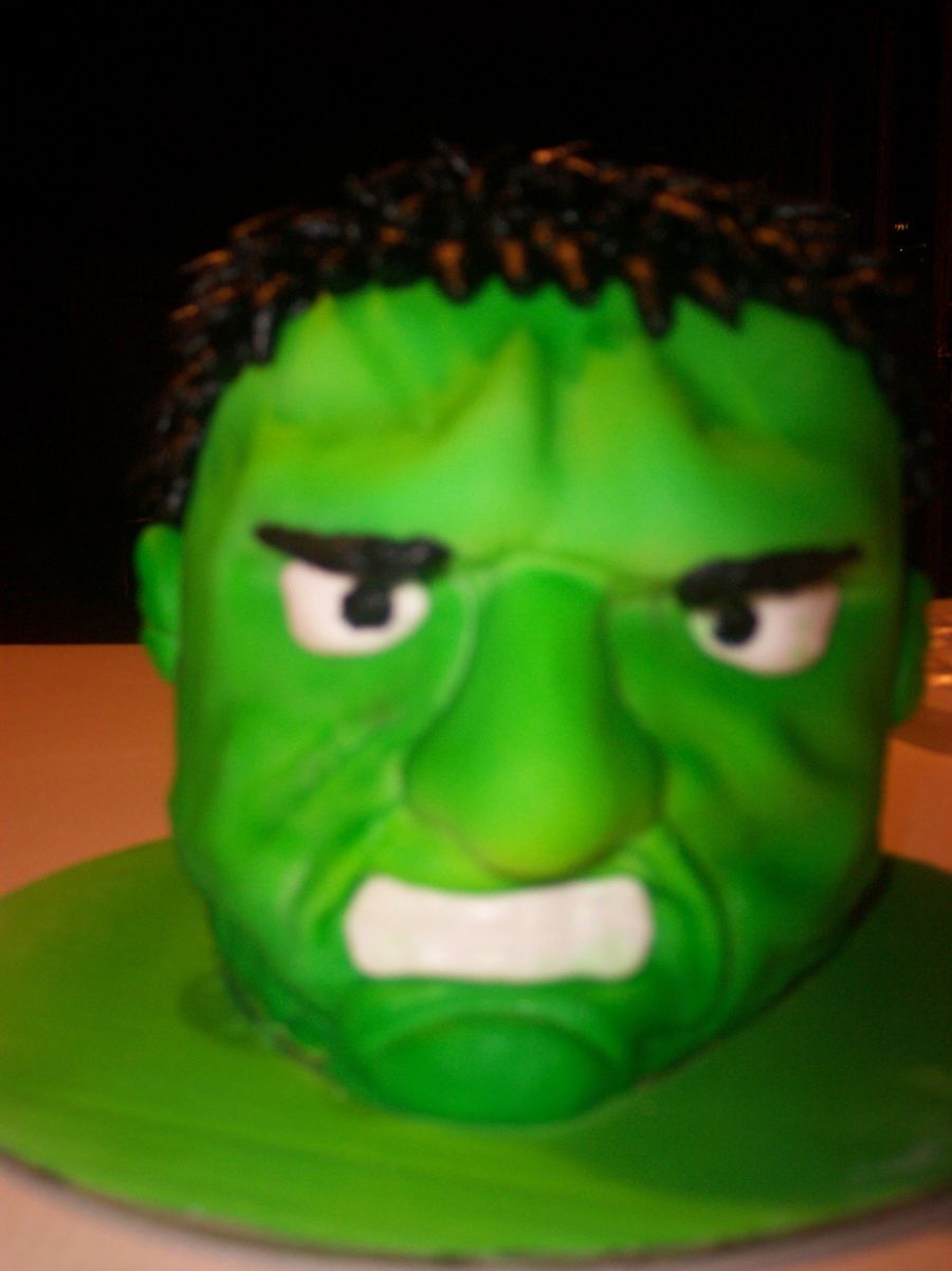 The Hulk - CakeCentral.com