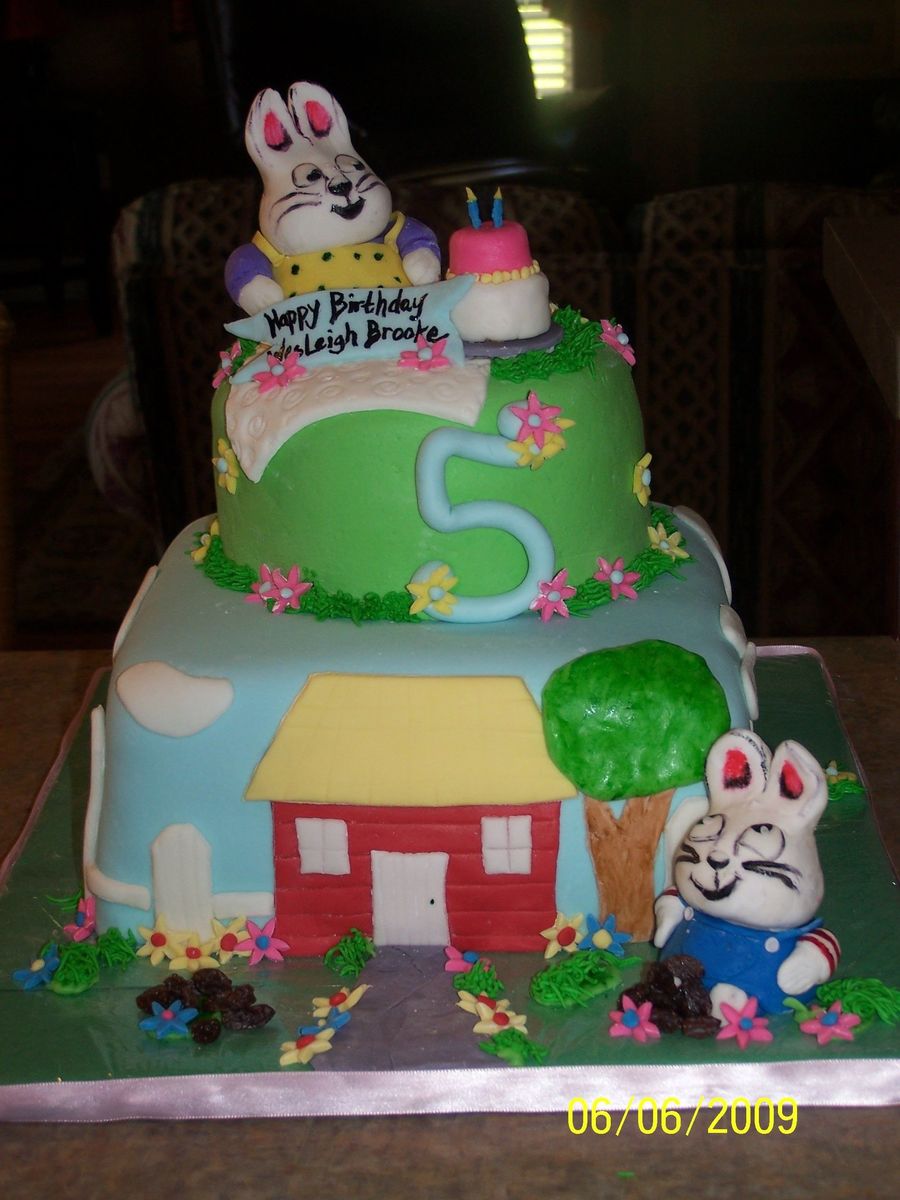 Max And Ruby Birthday Cake - CakeCentral.com