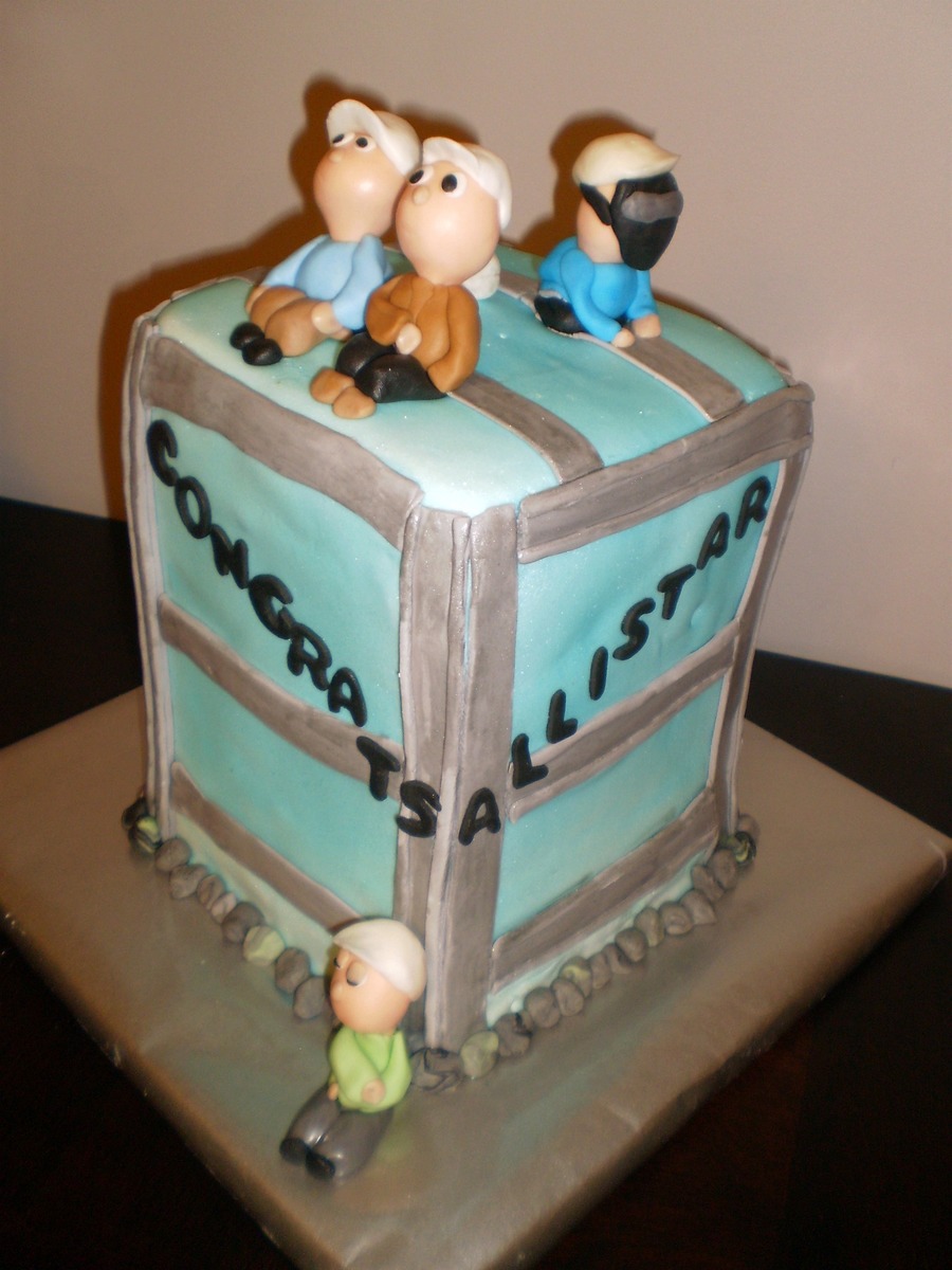 Steelworker Cake - CakeCentral.com