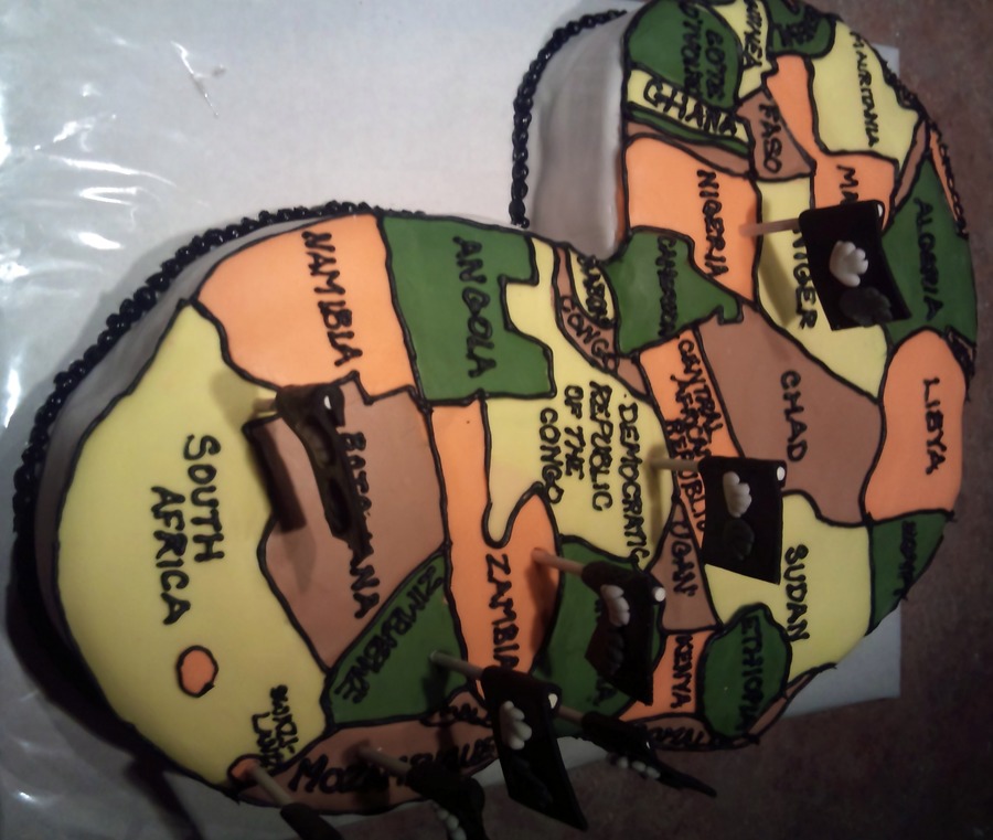 Africa Cake - CakeCentral.com