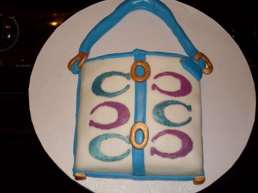 Purse Cake - CakeCentral.com
