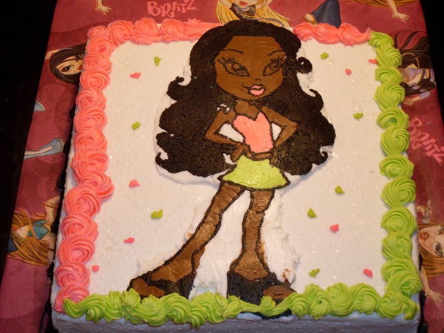 Bratz Square Cake - CakeCentral.com