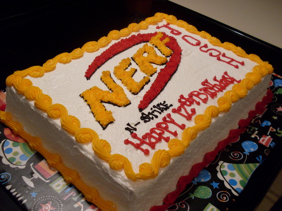 Nerf Cake - CakeCentral.com
