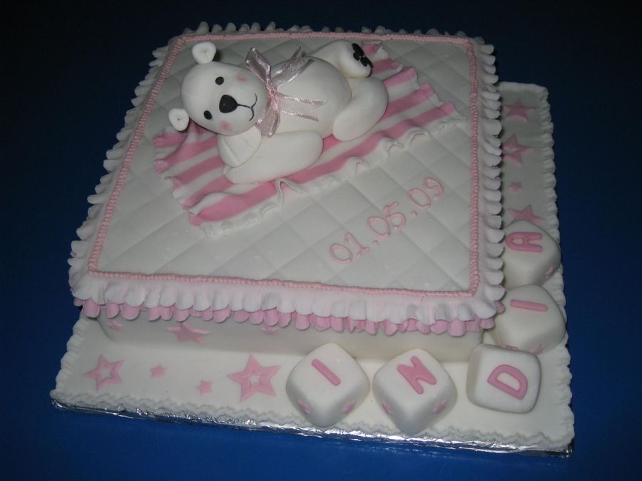 Another Sleeping Teddy Bear - CakeCentral.com