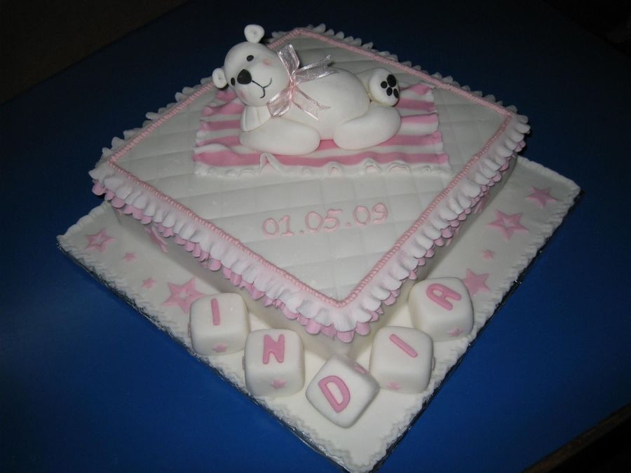 Another Sleeping Teddy Bear - CakeCentral.com