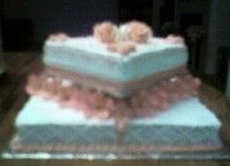 Course 3 Finale (Wedding Cake) - CakeCentral.com