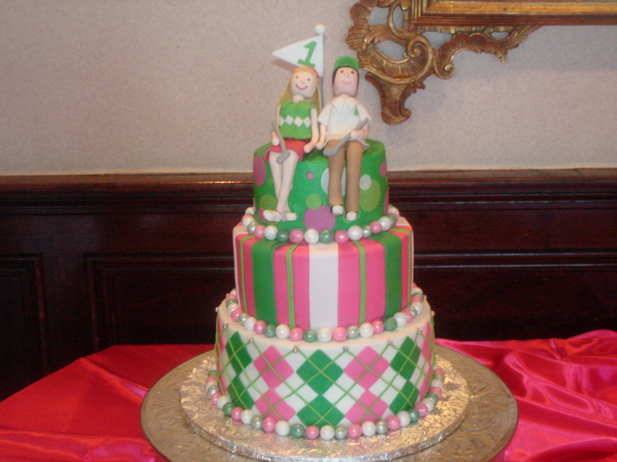 Golf Wedding Cake - CakeCentral.com