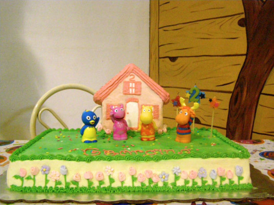 Backyardigans House - CakeCentral.com