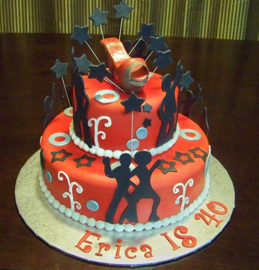 70's Theme Cake - CakeCentral.com