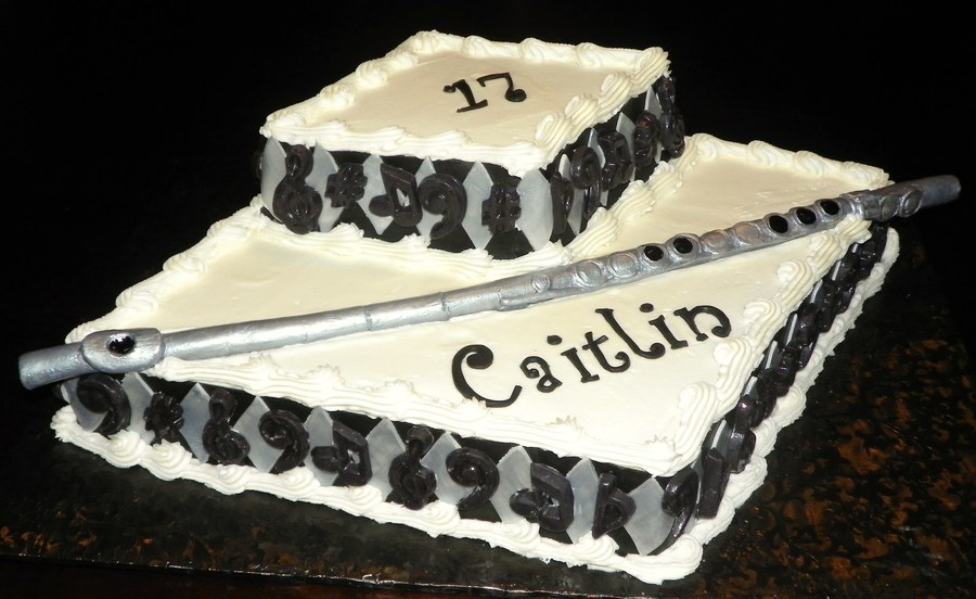 Flute Cake - CakeCentral.com