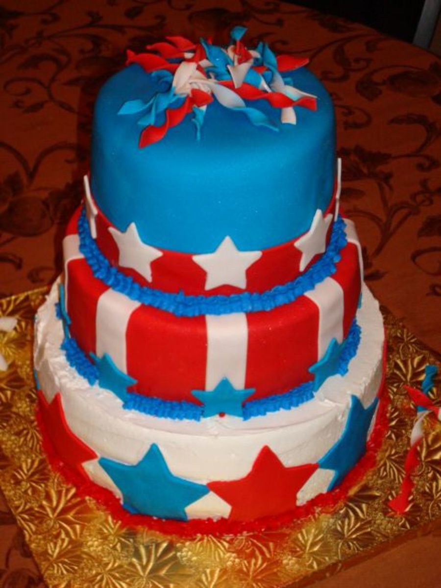 Patriotic Birthday Party - CakeCentral.com