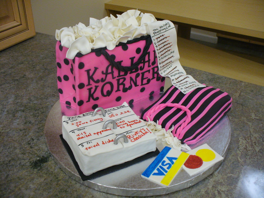 Shopping Cake - CakeCentral.com