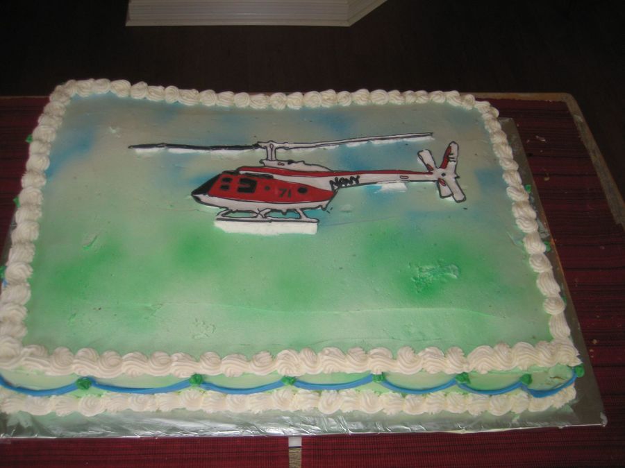 Helicopter Cake - CakeCentral.com