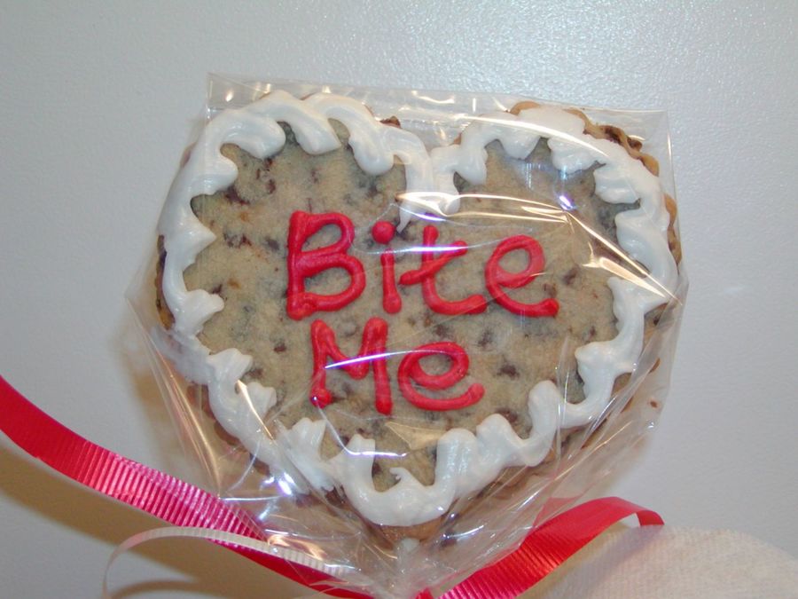 Bite Me Cookie! - CakeCentral.com