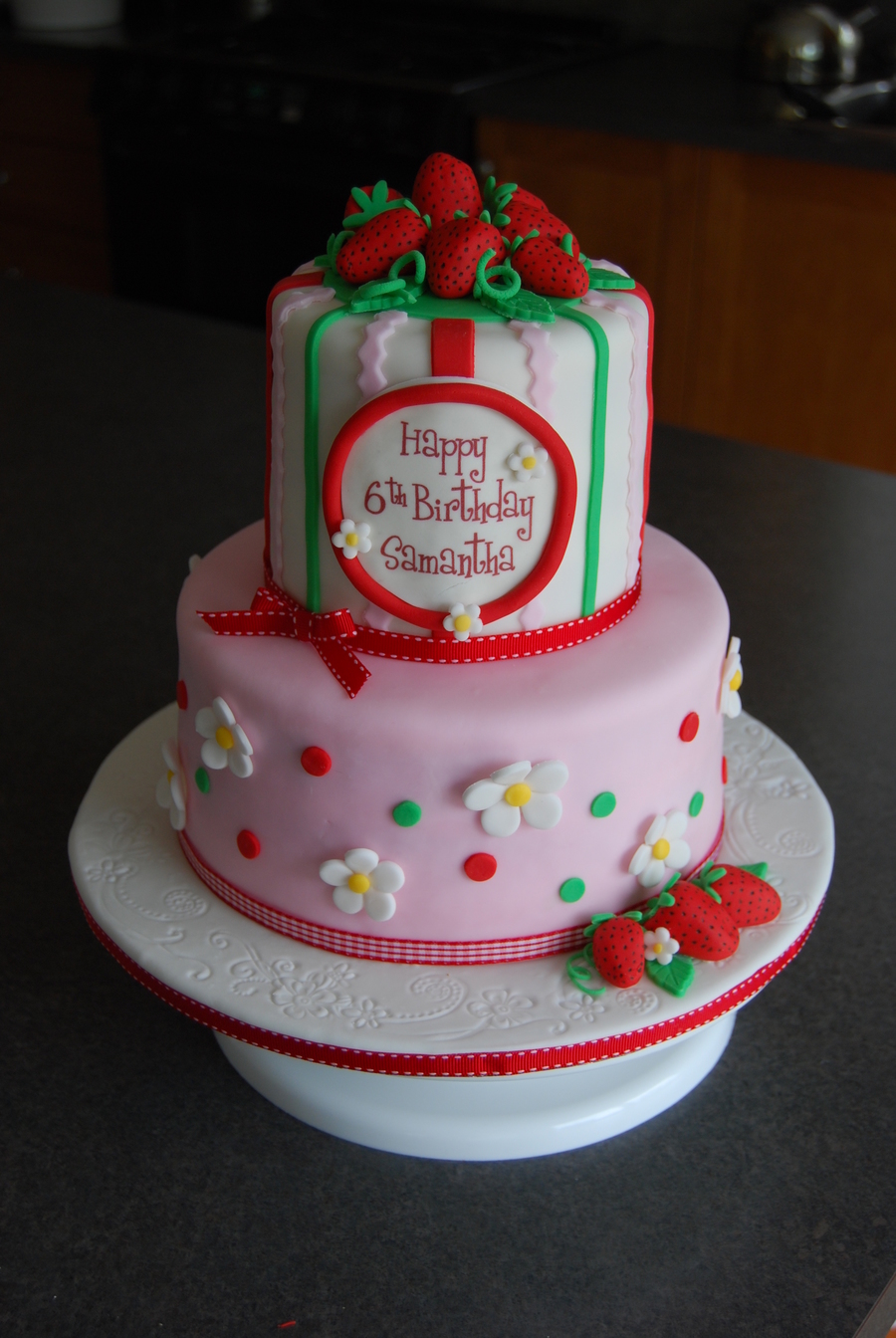 Strawberry Shortcake Theme - CakeCentral.com