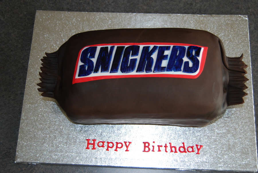 Snickers Bar - CakeCentral.com