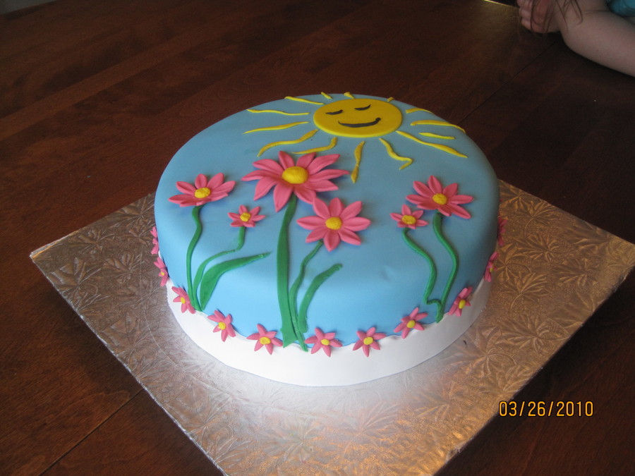 Birthday Cake For A Brave Girl - CakeCentral.com