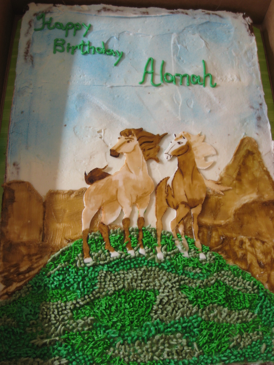 Spirit (Disney Inspired) - CakeCentral.com