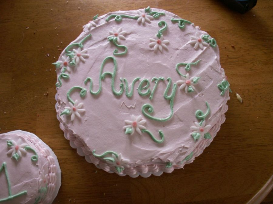 Rush Job 1St Birthday Cake - CakeCentral.com