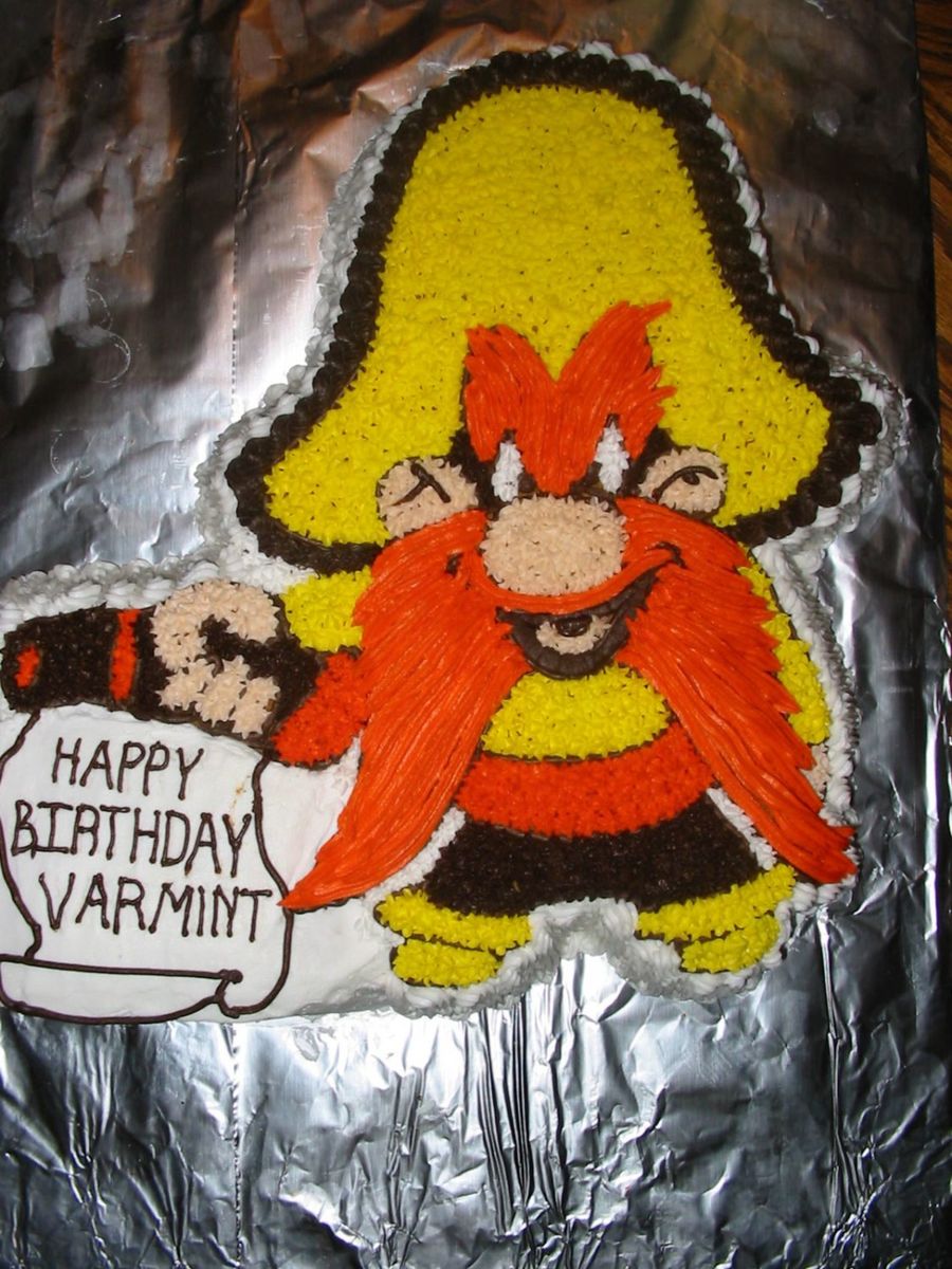 Yosemite Sam Cake - CakeCentral.com