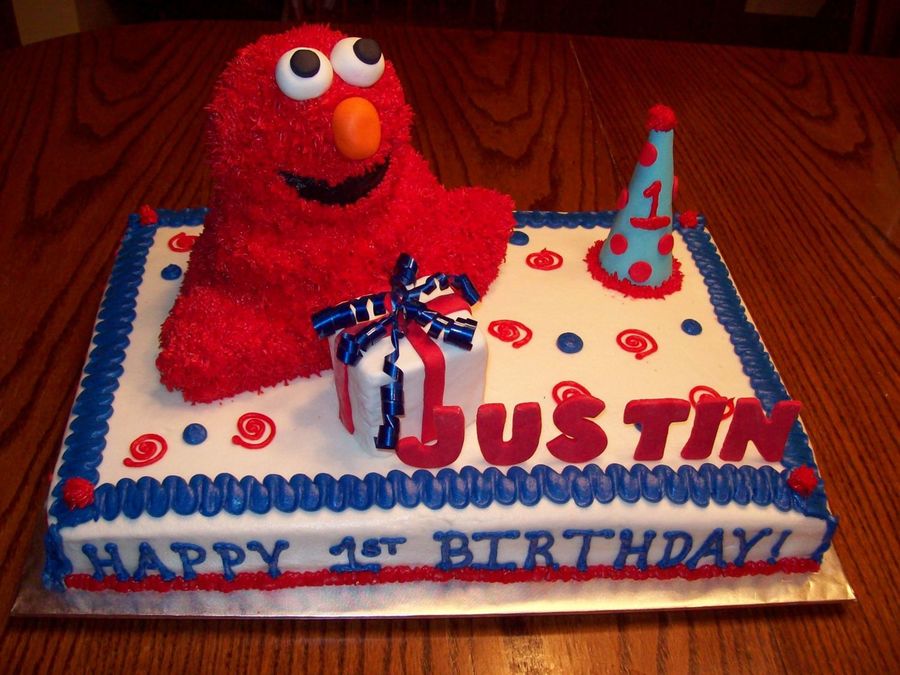 Elmo Cake - CakeCentral.com