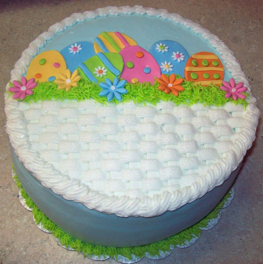 Easter Basket Cake - CakeCentral.com