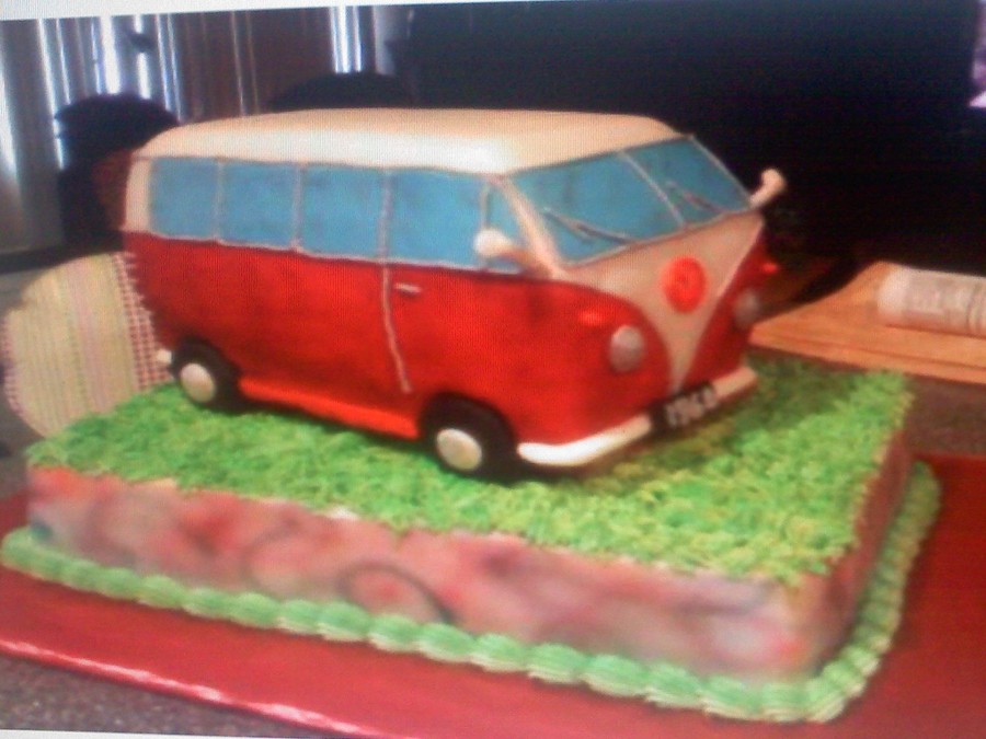 1960 Vw Bus - CakeCentral.com