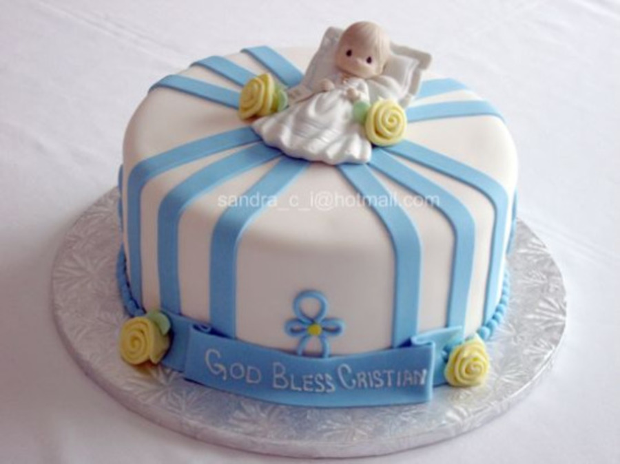 Boy Baptism - CakeCentral.com