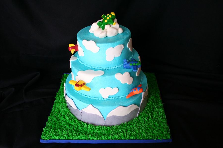 Plane Cake - CakeCentral.com