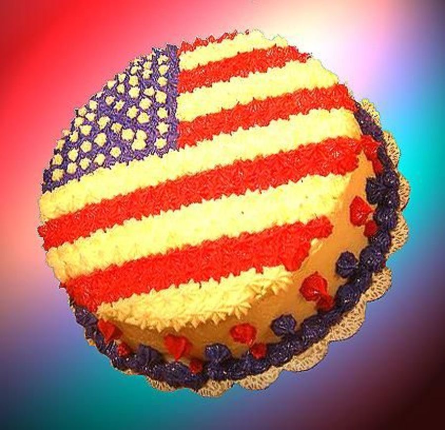 Stars And Stripes! - CakeCentral.com