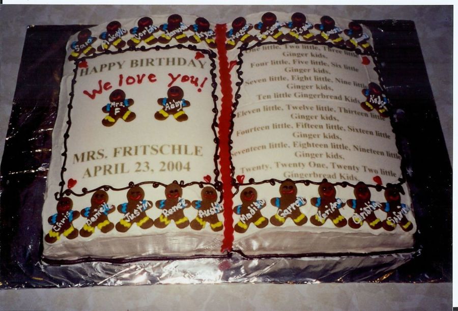 Birthday Cake For Teacher - CakeCentral.com