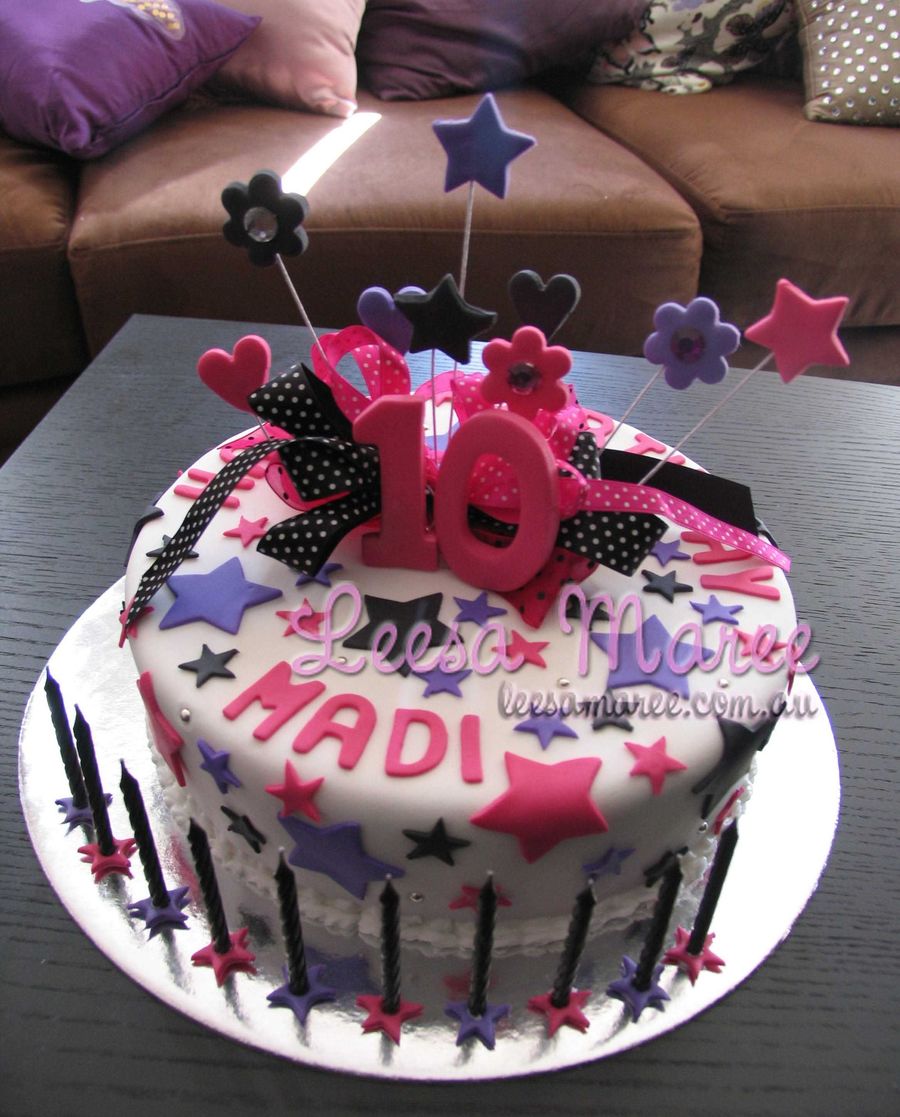 Star Birthday Cake - CakeCentral.com