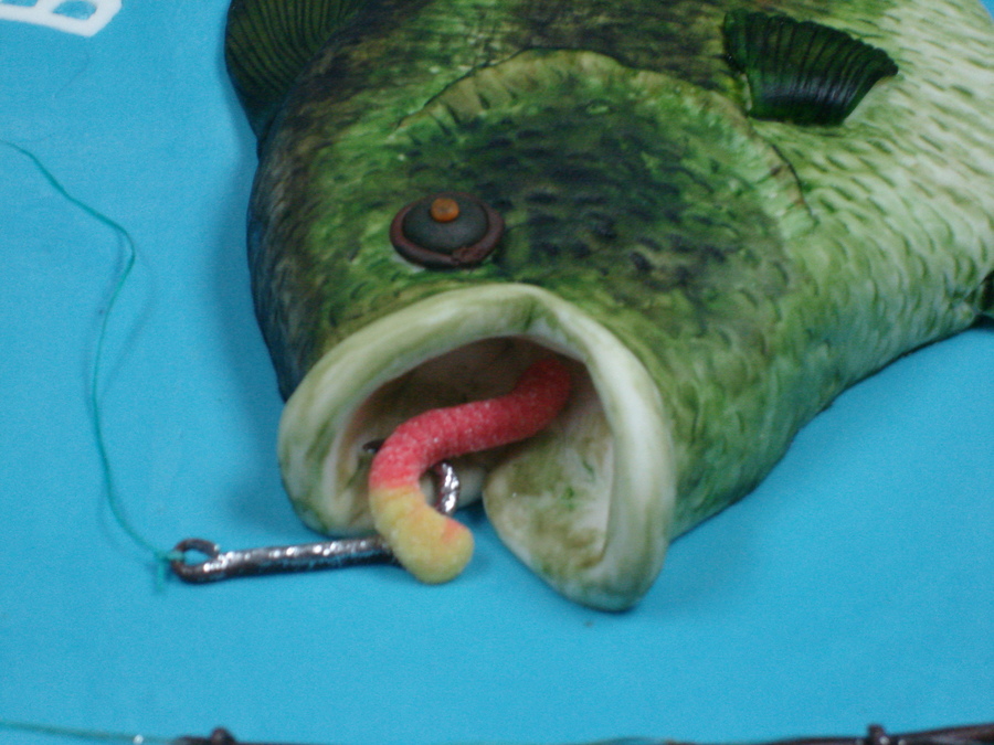 Crappie Fish Cake - CakeCentral.com