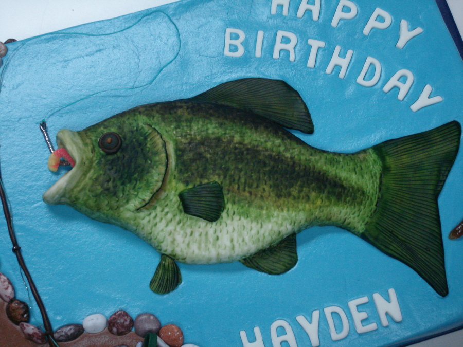 Crappie Fish Cake - CakeCentral.com