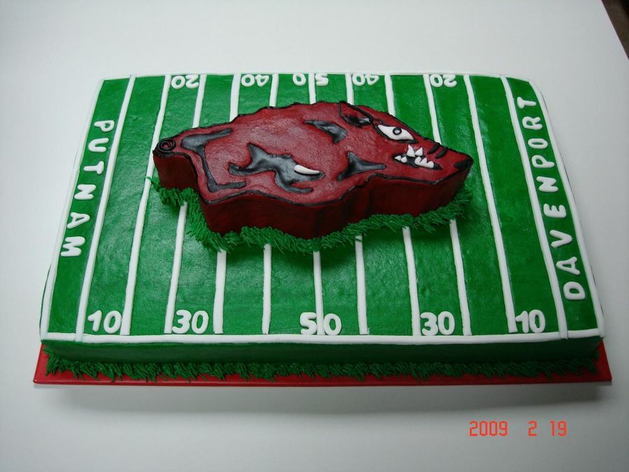 Razorback Cake - CakeCentral.com