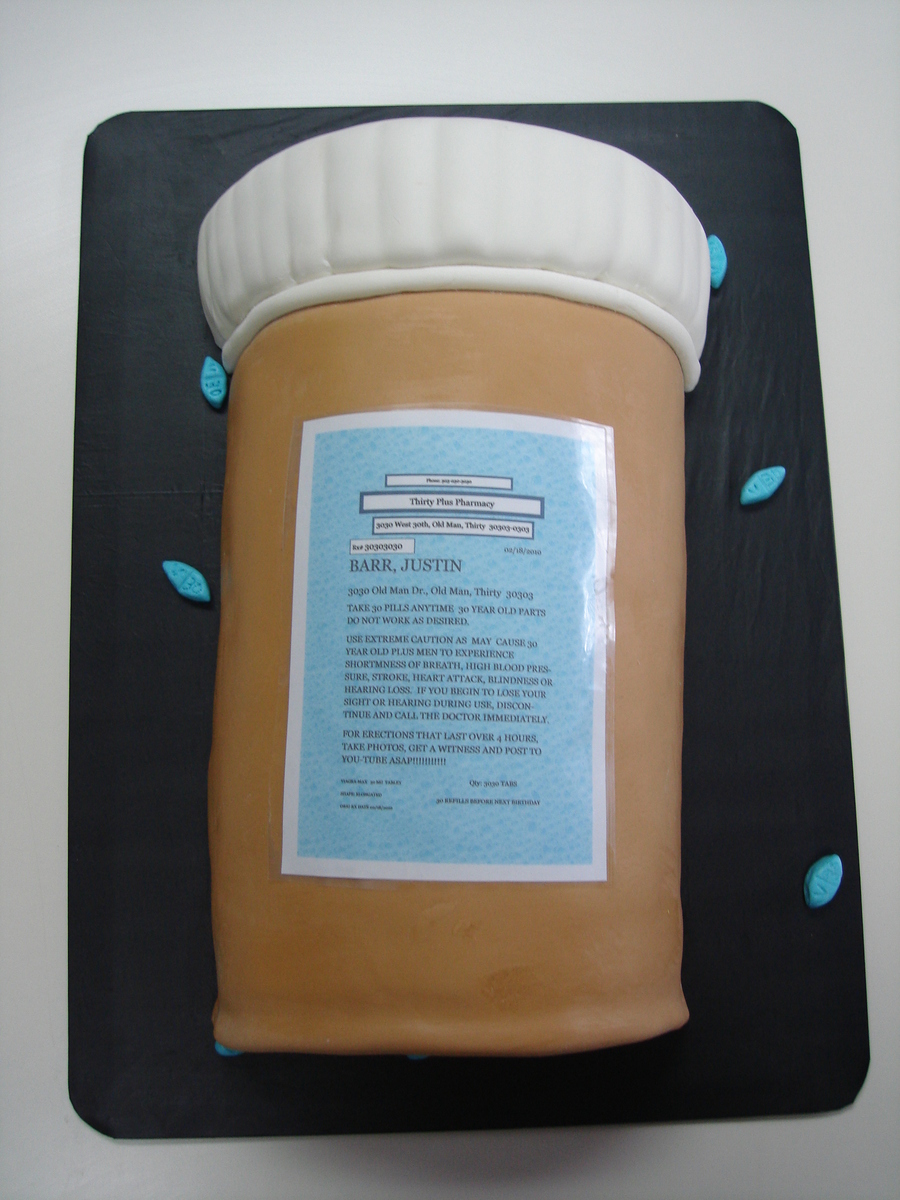 Pill Bottle - CakeCentral.com