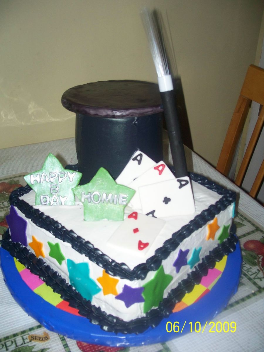 Magician Top Hat - CakeCentral.com