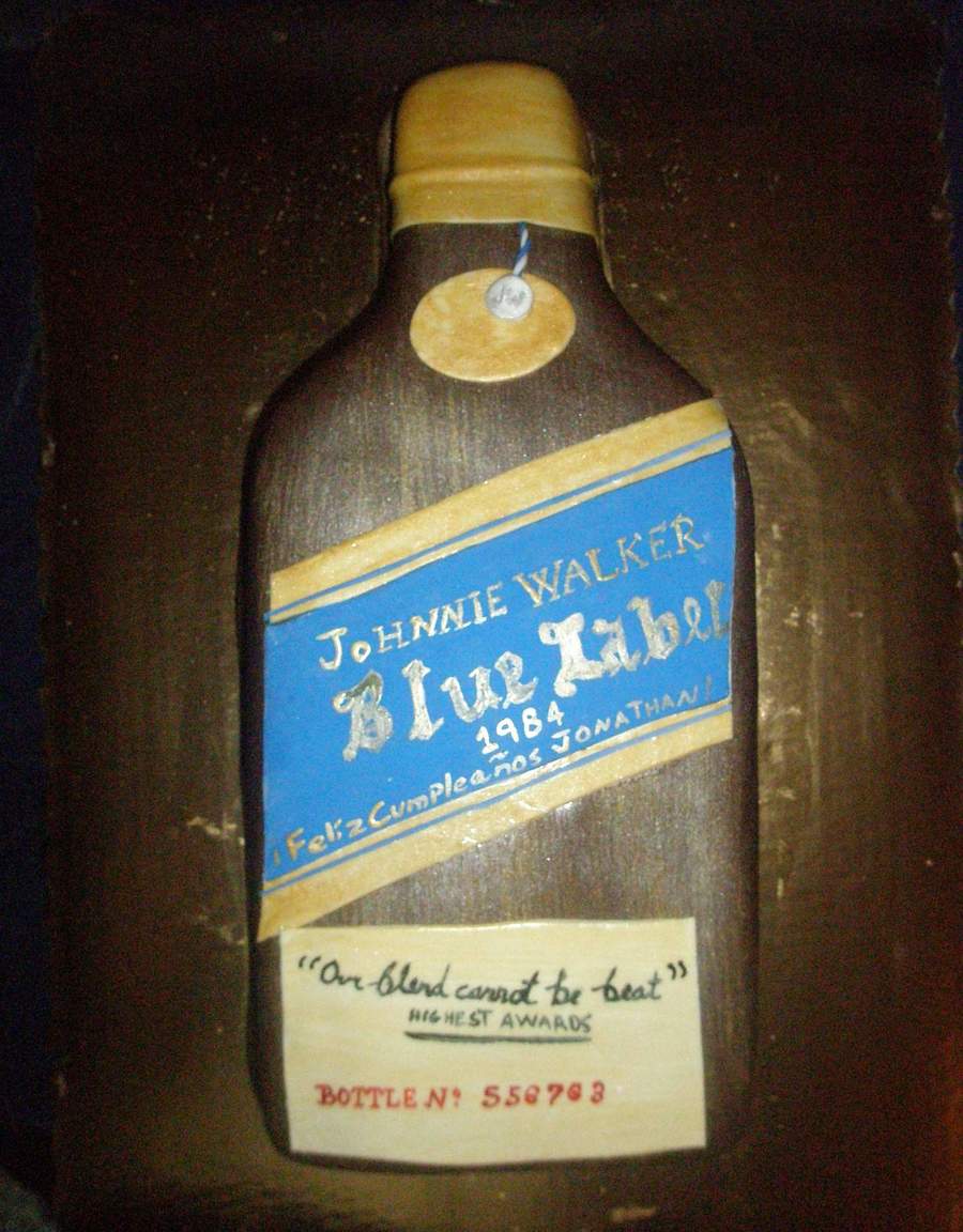Johnnie Walker Blue Label - CakeCentral.com