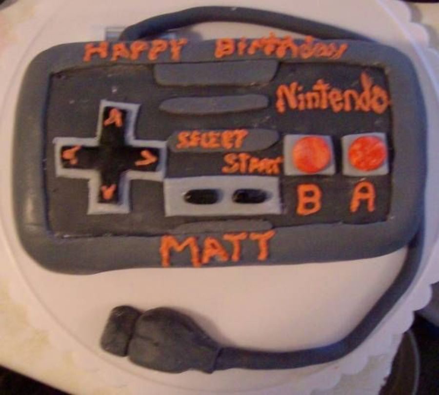 Nintendo Controller Cake - CakeCentral.com